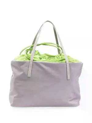 Byblos Drawstring Logo-plaque Tote Bag