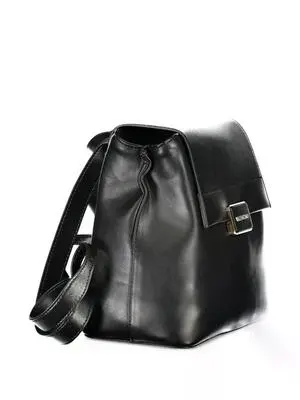 MARIO VALENTINO Logo-plaque Foldover Backpack