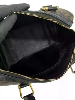 Celine 1997 Macadam Coated Canvas Handbag