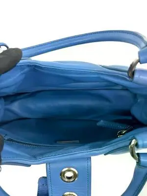 Prada 2013-2026 Nappa Soft Padded Re Edition 2002 Moon Satchel