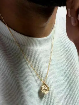 DOWER & HALL Hope Talisman Necklace
