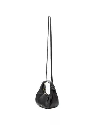 LA PORTEGNA Anita Knotted Leather Tote Bag