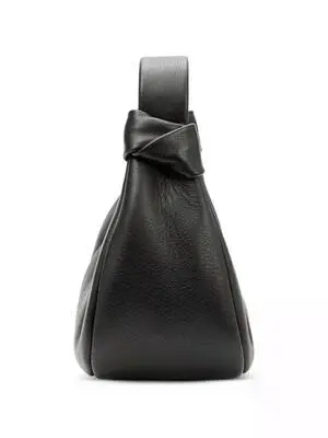 LA PORTEGNA Anita Knotted Leather Tote Bag