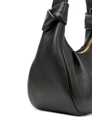 LA PORTEGNA Anita Knotted Leather Tote Bag