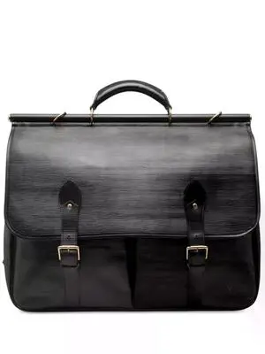 LOUIS VUITTON 1980-2015 Epi Sac Chasse Hunting Bag Travel Bag - Black