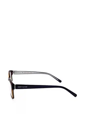 Tommy Hilfiger Tortoiseshell-effect Rectangle-frame Glasses