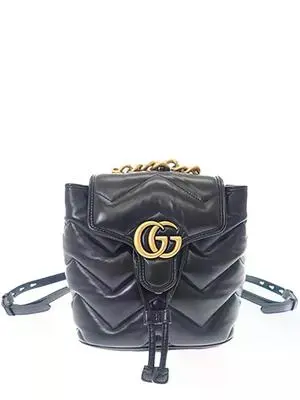 Gucci 2016-2026 Gg Marmont Matelasse Calfskin Backpack
