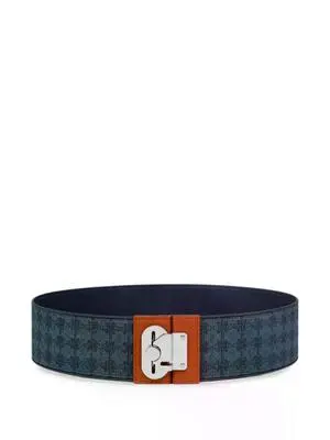 FPM MILANO Butterfly Patterned Elastic Belt - Grey