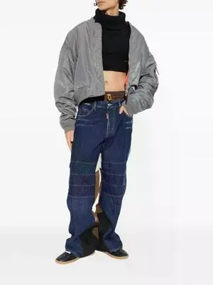 Dsquared2 Turtleneck Cropped Vest - Black