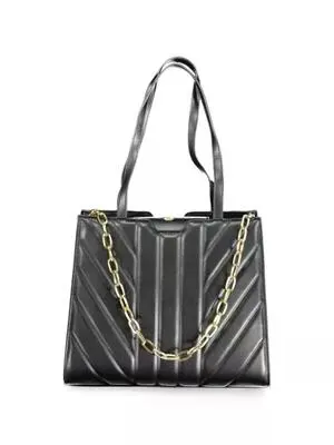MARIO VALENTINO Quilted Chevron Tote Bag