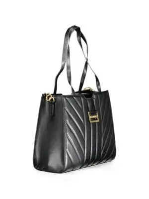 MARIO VALENTINO Quilted Chevron Tote Bag