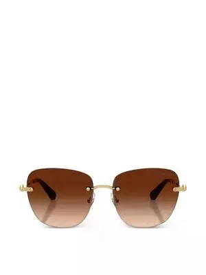 SWAROVSKI Rimless Square-frame Sunglasses