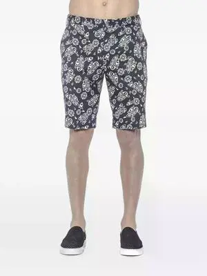 PT TORINO Paisley-print Bermuda Shorts - Blue