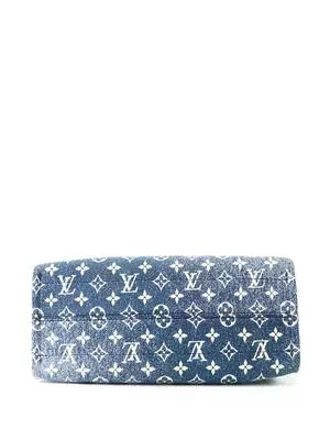 LOUIS VUITTON 2021-2026 Monogram Denim Onthego Mm Satchel