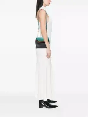 Chloé 2002-2026 Small Tricolor Leather Clare Crossbody Bag