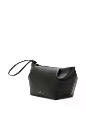 LA PORTEGNA Martita Leather Clutch Bag