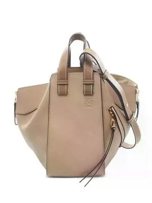Loewe 2010s Small Hammock Tote Bag - Neutrals