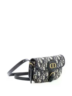 Dior Bobby Flap Bag Oblique Canvas East West Shoulder Bag