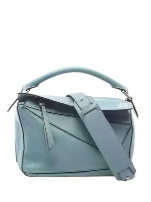 Loewe 2000s Puzzle Shoulder Bag - Blue