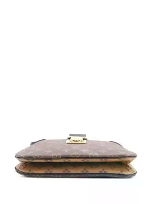 LOUIS VUITTON Twinny Handbag Monogram Canvas And Reverse Monogram Canvas With Leather Shoulder Bag