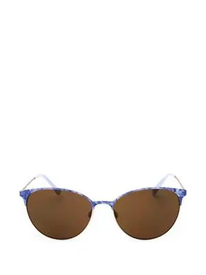 Bebe Round-frame Sunglasses - Gold