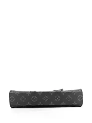 LOUIS VUITTON 2021-2026 Monogram Eclipse Sac Plat Satchel