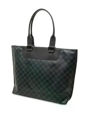 LOUIS VUITTON 2017 Damier Cobalt Cabas Voyage Tote Bag