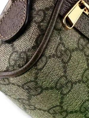 Gucci Ophidia Shoulder Bag Gg Coated Canvas Mini Crossbody Bag