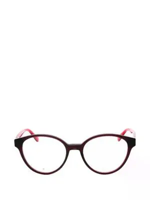 Tommy Hilfiger Round-frame Glasses - Red