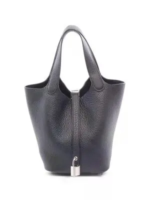 Hermès Pm Picotin Lock Tote Bag - Black