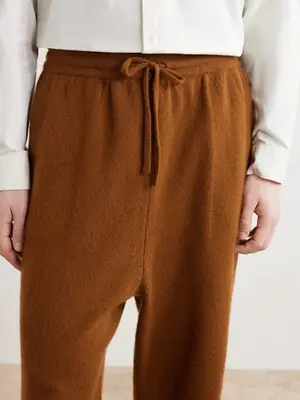 CASEY CASEY Zwag Tapered Wool Sweatpants