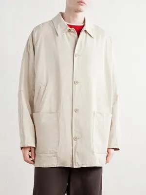 CASEY CASEY Weiping Crinkled-cotton Jacket