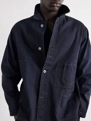 A.PRESSE Denim Jacket - Blue