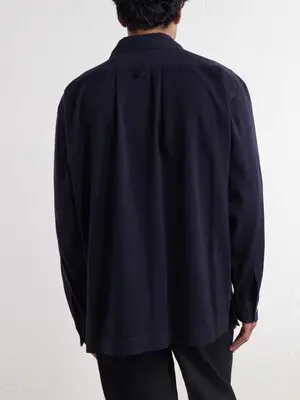 MARGARET HOWELL Brushed Wool-twill Shirt