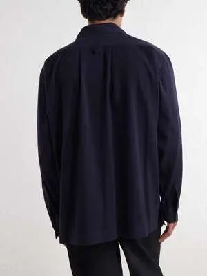 MARGARET HOWELL Brushed Wool-twill Shirt