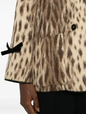 FORTE_FORTE Wool Blend Double-breasted Jacket