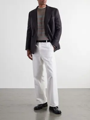 S.N.S. HERNING Given Striped Wool Sweater