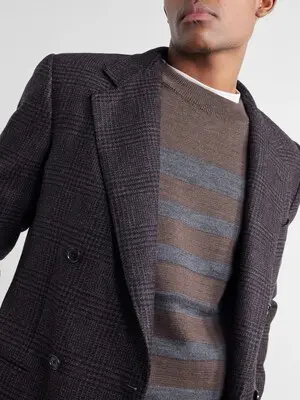 S.N.S. HERNING Given Striped Wool Sweater
