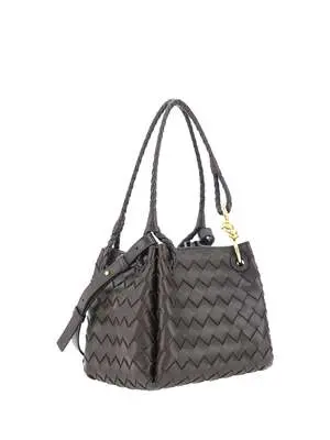 Bottega Veneta Small Parachute Shoulder Bag - Brown