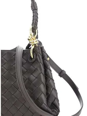 Bottega Veneta Small Parachute Shoulder Bag - Brown