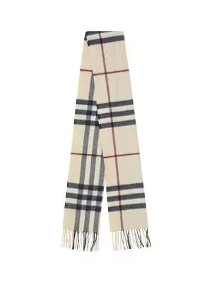 Burberry Cashmere Scarf - Cream