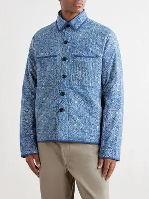 KARDO Wynton Printed Cotton Blouson Jacket