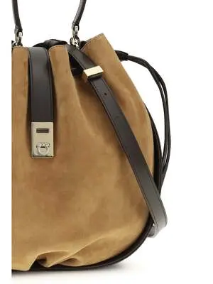 FERRAGAMO Hug Buckle Bucket Bag