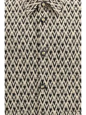 Valentino Garavani Mixed Cotton Jacquard Toute La V Jacket