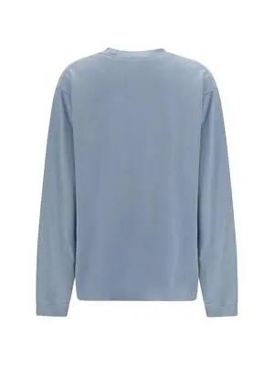 Alexander Wang Long-sleeve Logo T-shirt - Blue