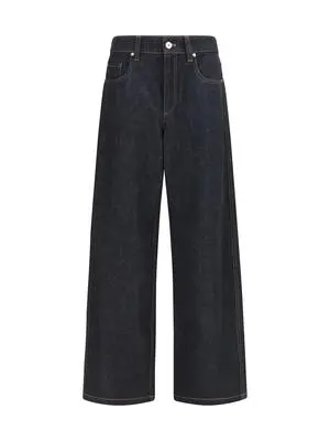 Brunello Cucinelli Straight-leg Denim Jeans - Blue