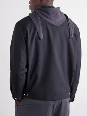 De Bonne Facture Arrow Wool Scarf