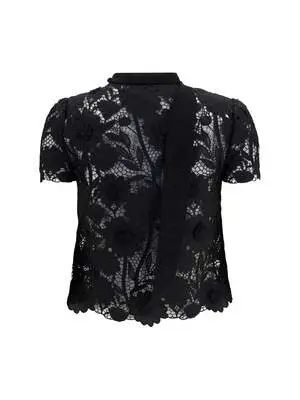 SELF-PORTRAIT Tie-neck Top