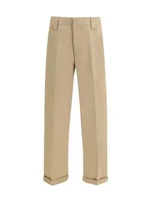 GOLDEN GOOSE Chino Pants - Cream