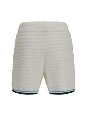 Casablanca Bouclé Tennis Shorts